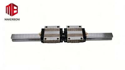 China 124668 Prismatic Rail with 2 Slide Blocks for Lectra MPH9 Cutter Hardened Alloy Steel Linear Guide for sale