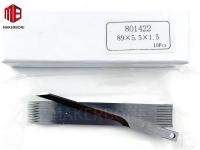China 801422 Tungsten Steel Blade 89x5.5x1.5mm 10-Pack for Lectra Cutters Precision Cutting for sale