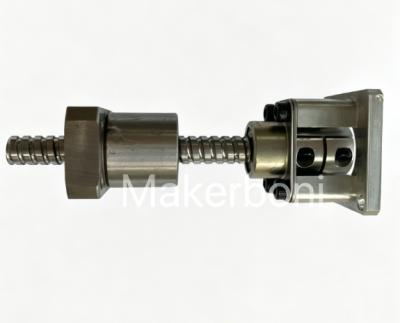 China Single Cut Ball Screw Assembly 16mm 5mm Lead Precision Linear Motion Component for Lectra for sale