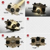 China Lectra Vector Cutting Machine High Speed Vibration Box 705962 Yellow Housing for sale