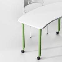 China FLEX Practicality Modular Conference Tables On Wheels For Collaborative Training Spaces for sale