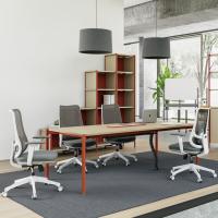China FLEX Home Office Conference Table Cable Management Design Custom Size Materials for sale