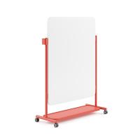 China Flex  Conference Rooms Mobile Whiteboard On Casters Multifunctional Magnetic for sale