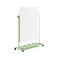 China Flex Magnetic Mobile Whiteboard Modern Rolling Double Sided For Training Rooms Offices for sale