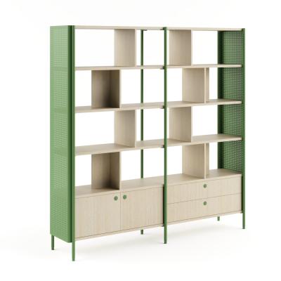 China FLEX Sturdy Wood Utility Storage Shelves Simple Design Multiple Uses Custom Color Size for sale