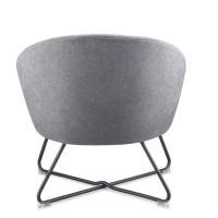 China Cozy Upholstery Supreme Seating Living Room Chair Elegant Curves Relaxing Shape for sale