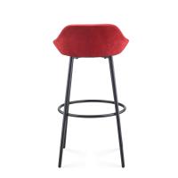 China Sturdy Metal Frame Bar Chair Office Lounge Furniture Sleek Design Custom Size for sale