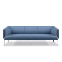 China GRANDEUR Modern Office Sofa Minimalist Design Sturdy Frame Customizable Color for sale
