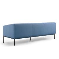 China GRANDEUR Modern Office Sofa Minimalist Design Sturdy Frame Customizable Color for sale