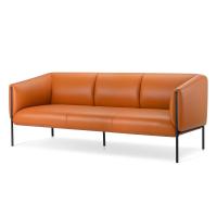 China B.one PU Leather Office Waiting Room Sofa , Custom Size Office Lounge Couch for sale