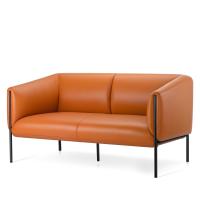China Waterproof Fabric Office Waiting Room Sofa , 2 Seater Sofa For Office Reception for sale