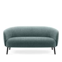 China Plush Modern Office Couch , Bouncy Fabric Waiting Area Sofa For Small Spaces for sale
