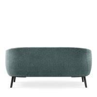 China Plush Modern Office Couch , Bouncy Fabric Waiting Area Sofa For Small Spaces for sale
