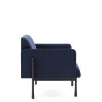 China Modern Design Single Seater Sofa For Office , Cozy Fabric Single Sofa Armchair for sale