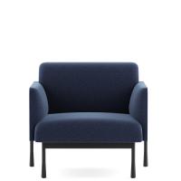China Modern Design Single Seater Sofa For Office , Cozy Fabric Single Sofa Armchair for sale