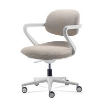 China Compact Shell Shaped Modern Office Chairs With Wheels Contemporary Office Chair for sale