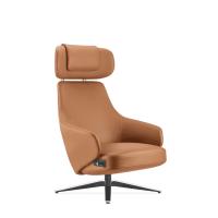 China Executive Recliner Chair PU Leather Ergonomic High Back Lounge Seating DOHA for sale