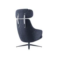 China Ergonomic Recliner Chair Fabric Upholstered Modern Lounge Seating Comfortable High Back DOHA for sale