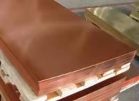 China Flat Copper Roofing Sheets Pure Copper Plate C10100 C11000 Price Per Kg for sale