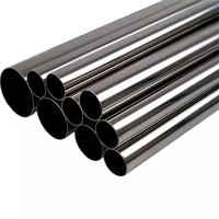 China Polished Decorative Round Stainless Steel Pipe 316 316L Seamless Stainless Steel Tube for sale