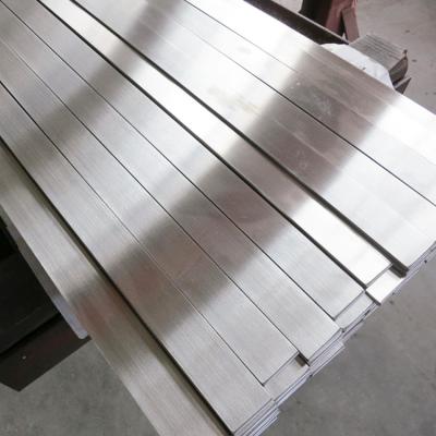 China 304 316 316L Stainless Steel Flat Bar Hot Rolled Length Customized for sale