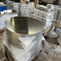 China 1050 1060 1070 Aluminum Foil Coil Round Aluminum Plate For Kitchen Ware for sale