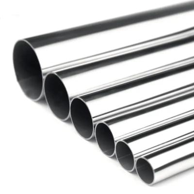 China 2.5 Inch Round Stainless Steel Welded Tubes ASTM 316 316L Inox SS Welded Pipe for sale