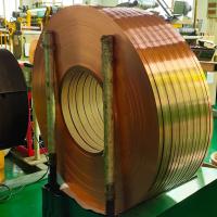 China Custom Length Copper Strip Coil Soft Half Hard Hard With Conductivity C11000 C12000 C10200 for sale