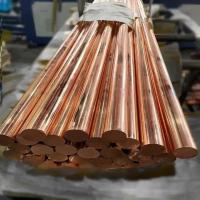 China 20-6000mm Length Copper Round Rod Brass Bar Density 8.96g/Cm3 C38000 C3604 for sale