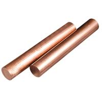 China T1 T2 Tp1 Tp2 C10100 C10200 C10500 C10700 C11000 Square Round Copper Rod  Pure Copper Round Bar for sale