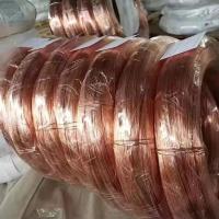 China H65 Conductivity Solid Copper Wire Flexible Electrical Wire Diameter 0.5mm - 10mm for sale