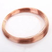 China Conductive Flexible Solid Copper Wire High Conductivity Pure C11000 Copper Wire For Electrical for sale
