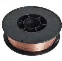 China Aws A5.18 Er70s-6 MIG CO2 Gas Shielded Copper Plated Solid 0.8mm-2.0mm Welding Wire for sale