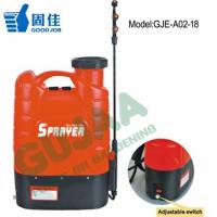China 16L Electric Herbicide Sprayer 12V 8AH Battery Stainless Steel Lance Adjustable Nozzle for sale