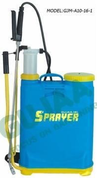China Metal Lance 16L Knapsack Manual Sprayer Single Pump Adjustable Nozzle for sale