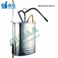 China 16L Stainless Steel Knapsack Herbicide Sprayer Left Side Manual 0.2-0.5Mpa for sale