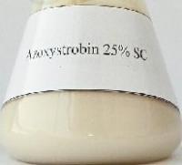 China Azoxystrobin 25% SC Broad Spectrum Fungicide 100-375 g/ha for Edible Crops for sale