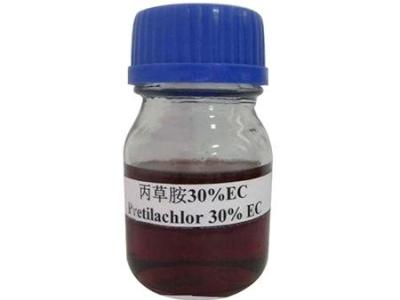 China Pretilachlor EC 60-70 mL/acre Selective Amide Herbicide for Rice Weed Control for sale