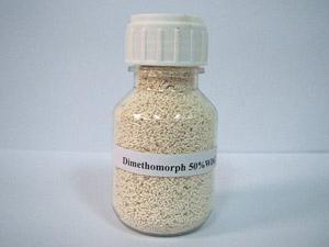 China Dimethomorph 95% TC Systemic Fungicide for Oomycetes Control in Crops for sale