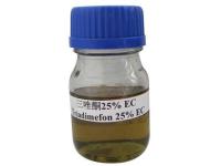 China Triadimefon Fungicide 25% WP for Cereals Powdery Mildew Rust Control 43121-43-3 for sale