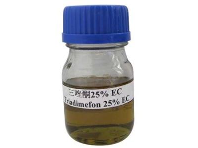 China Triadimefon Fungicide 25% WP for Cereals Powdery Mildew Rust Control 43121-43-3 for sale