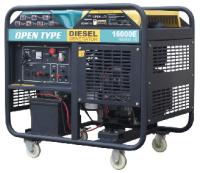 China 8-12KW Short Circuits Protection Open Frame Diesel Generator for sale