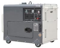 China 3-7kW Single Phase Silent Diesel Generator 220V Single Cylinder Soundproof for sale