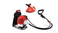 China Gasoline Two Stroke 52cc Backpack Brush Cutter With Flexible Shaft for sale