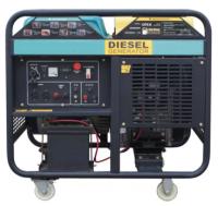 China 12KW Short Circuits Protection Open Frame Diesel Generator for sale