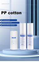China PP Cotton Filter Cartridge Activated Carbon Water Filter PP Sediment Filter Cartridge Household Water Purifier Accessories for sale
