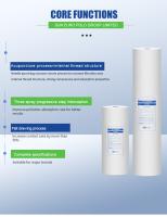 China PP Cotton Filter Cartridge Activated Carbon Water Filter PP Sediment Filter Cartridge Household Water Purifier Accessories for sale