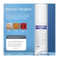 China Electric 1 Micron/5 Micron PP Sediment Water Filter Cartridge Pre-Filtration for Outdoor Household Car RV Hotel Use for sale