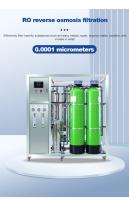 China Industrial 2000LPH Water Purifier Mechanical Reverse Osmosis System Pressure Vessel Pump Motor for Water Treatment Reverse for sale