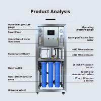 China 250L/H 500L/H Reverse Osmosis System RO Membrane Carbon Filter Farm Water Purification Industrial Water Purifier Water Dispenser for sale